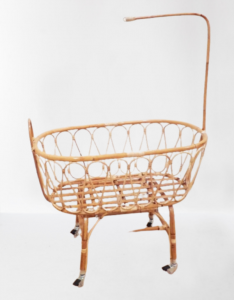 Cuna desmontable Rattan - Horta Mimbre